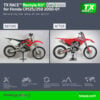 TX RACE™ Restyle Kit® Gen2 for Honda CR125/250 2000-2001 - TX RACE ...
